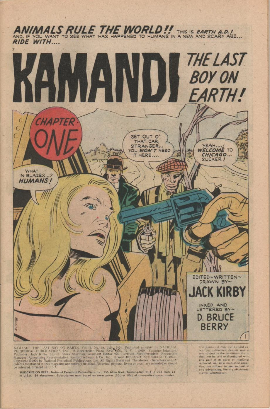 Kamandi Vol 1 19 Gallery | Comic Book Art Wiki | Fandom