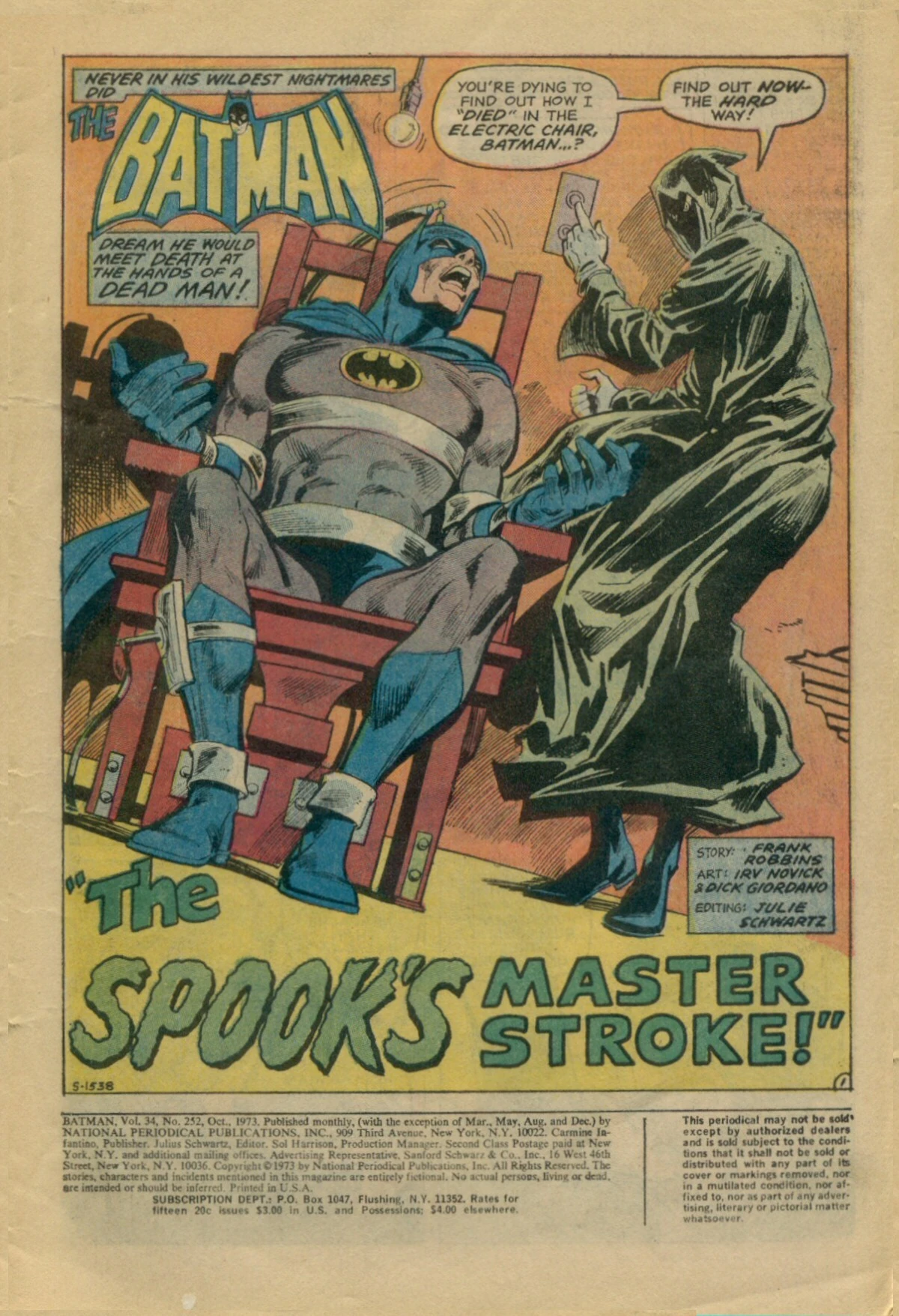 Batman Vol 1 252 Gallery | Comic Book Art Wiki | Fandom