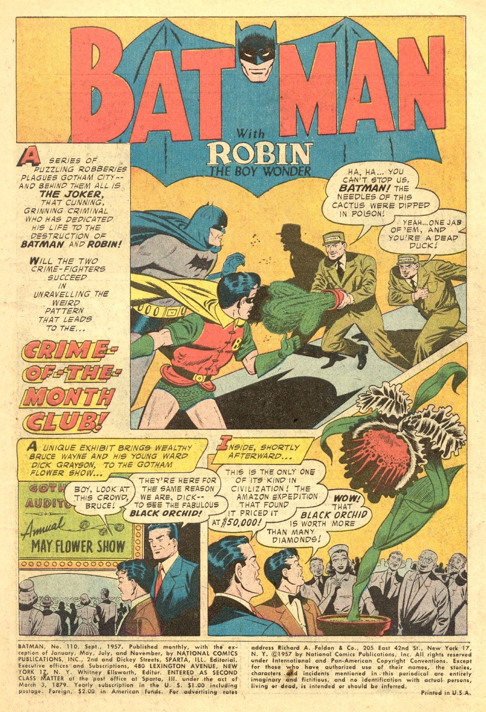 Batman Vol 1 110 Gallery | Comic Book Art Wiki | Fandom