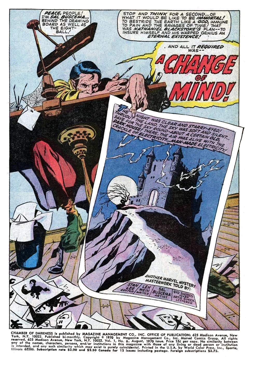 Chamber of Darkness Vol 1 6 Gallery | Comic Book Art Wiki | Fandom