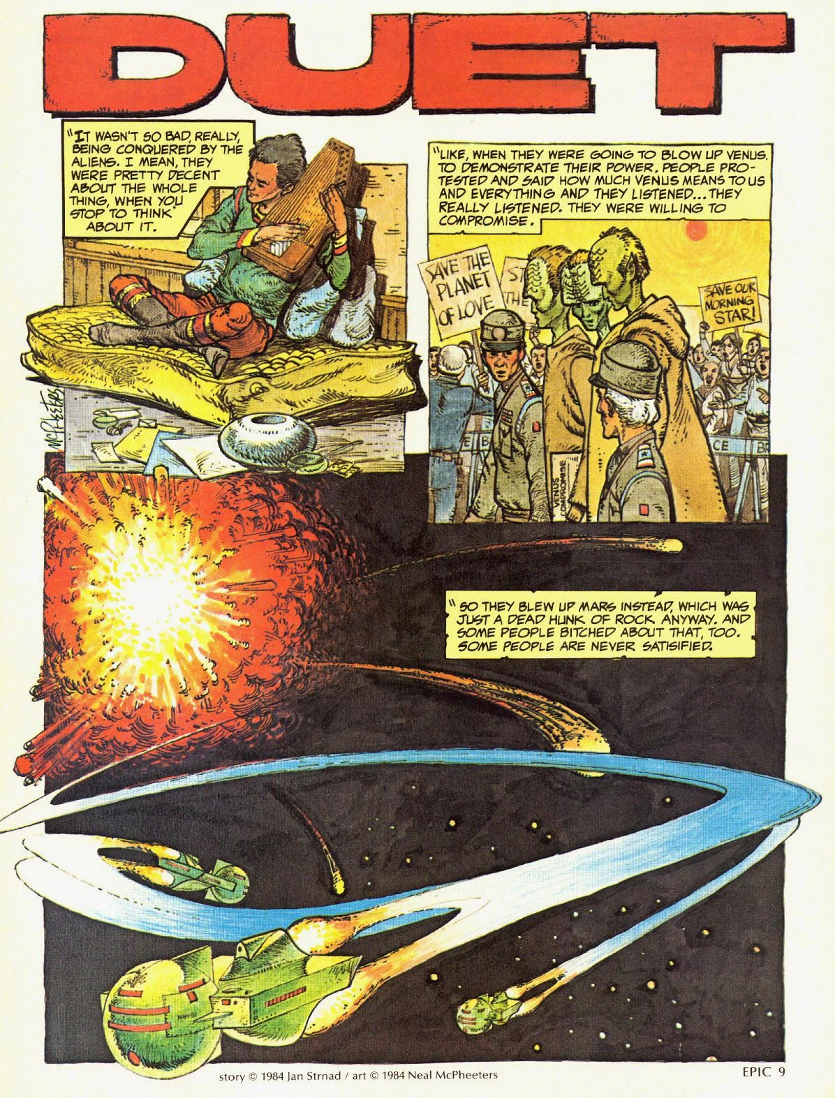 Epic Illustrated Vol 1 27 Gallery | Comic Book Art Wiki | Fandom