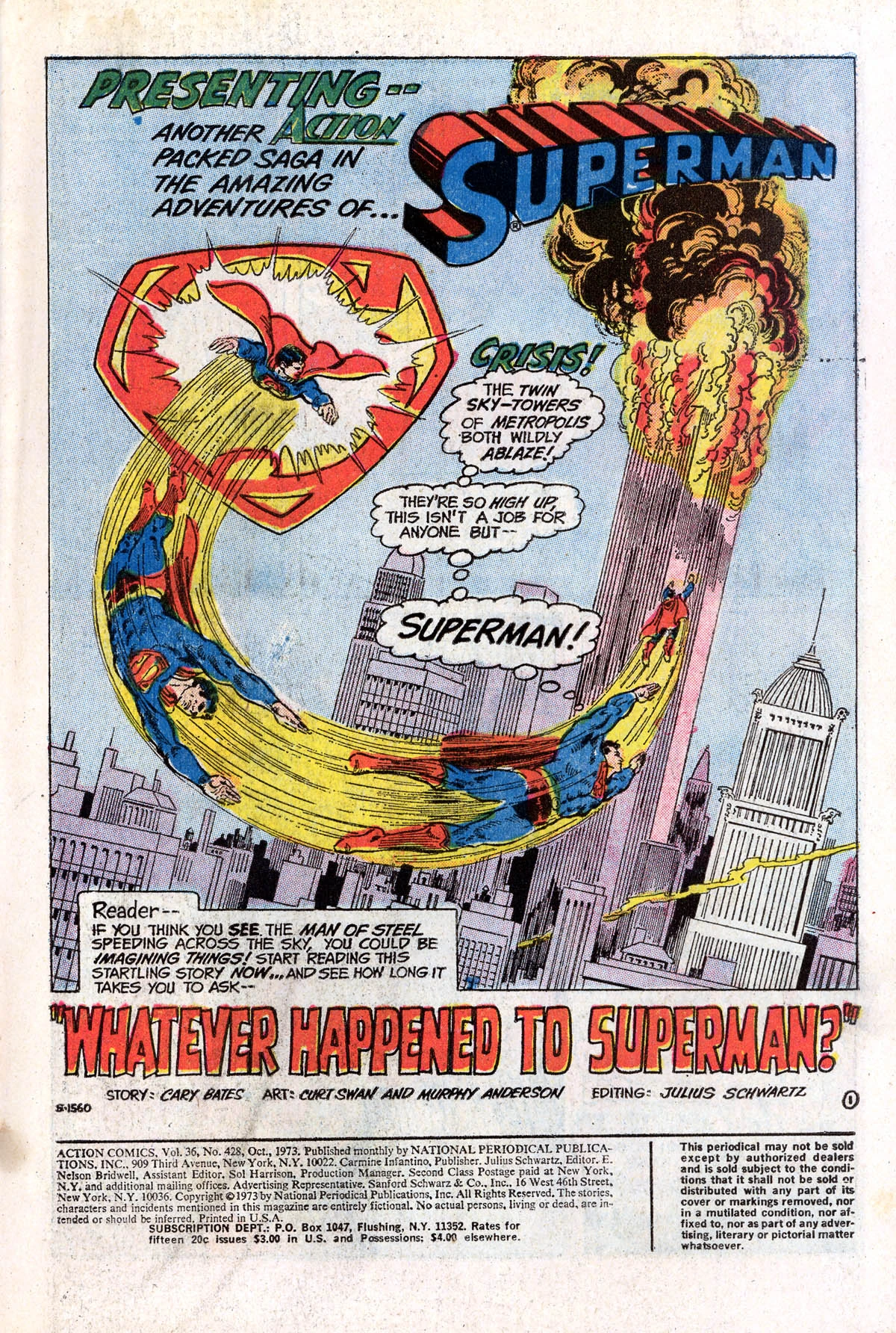 Action Comics Vol 1 428 Gallery | Comic Book Art Wiki | Fandom