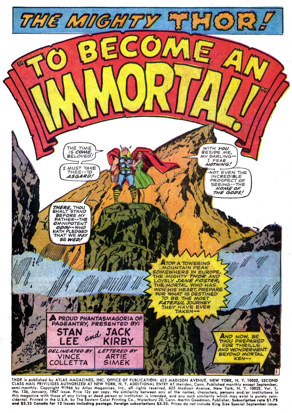 Thor Vol 1 136 Gallery | Comic Book Art Wiki | Fandom