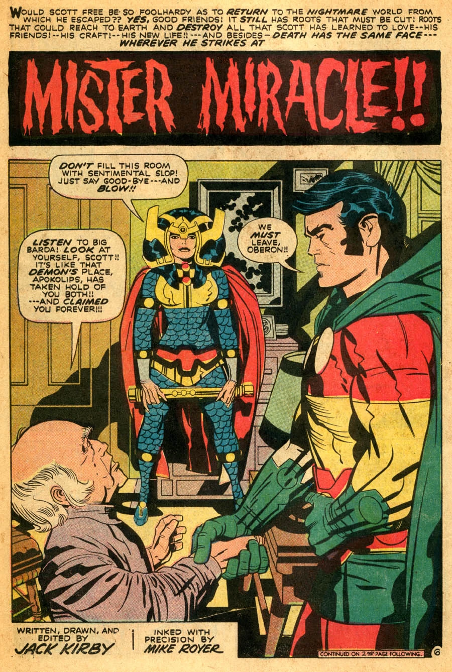 Mister Miracle Vol 1 7 Gallery | Comic Book Art Wiki | Fandom