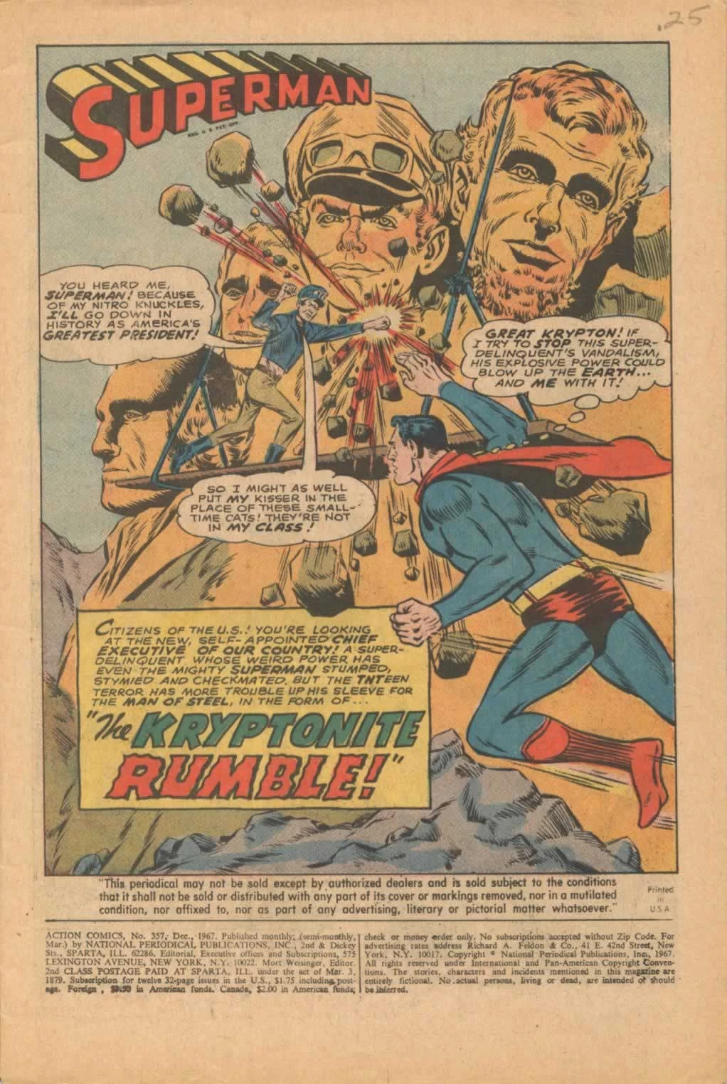 Action Comics Vol 1 357 Gallery | Comic Book Art Wiki | Fandom