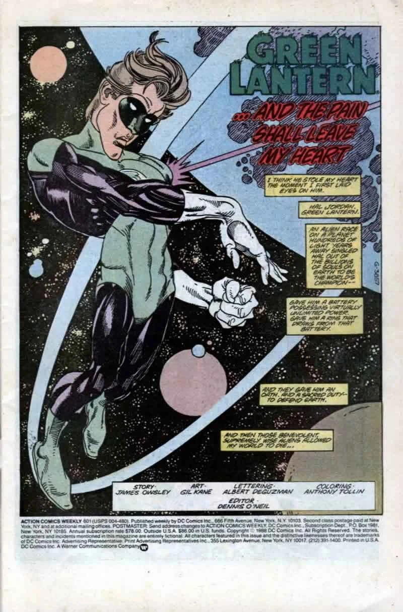 Action Comics Vol 1 601 Gallery | Comic Book Art Wiki | Fandom