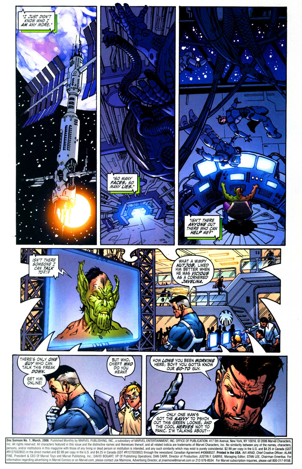 Doc Samson Vol 2 1 Gallery | Comic Book Art Wiki | Fandom