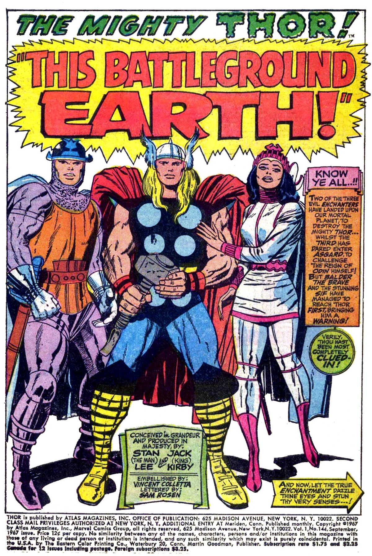 Thor Vol 1 144 Gallery | Comic Book Art Wiki | Fandom