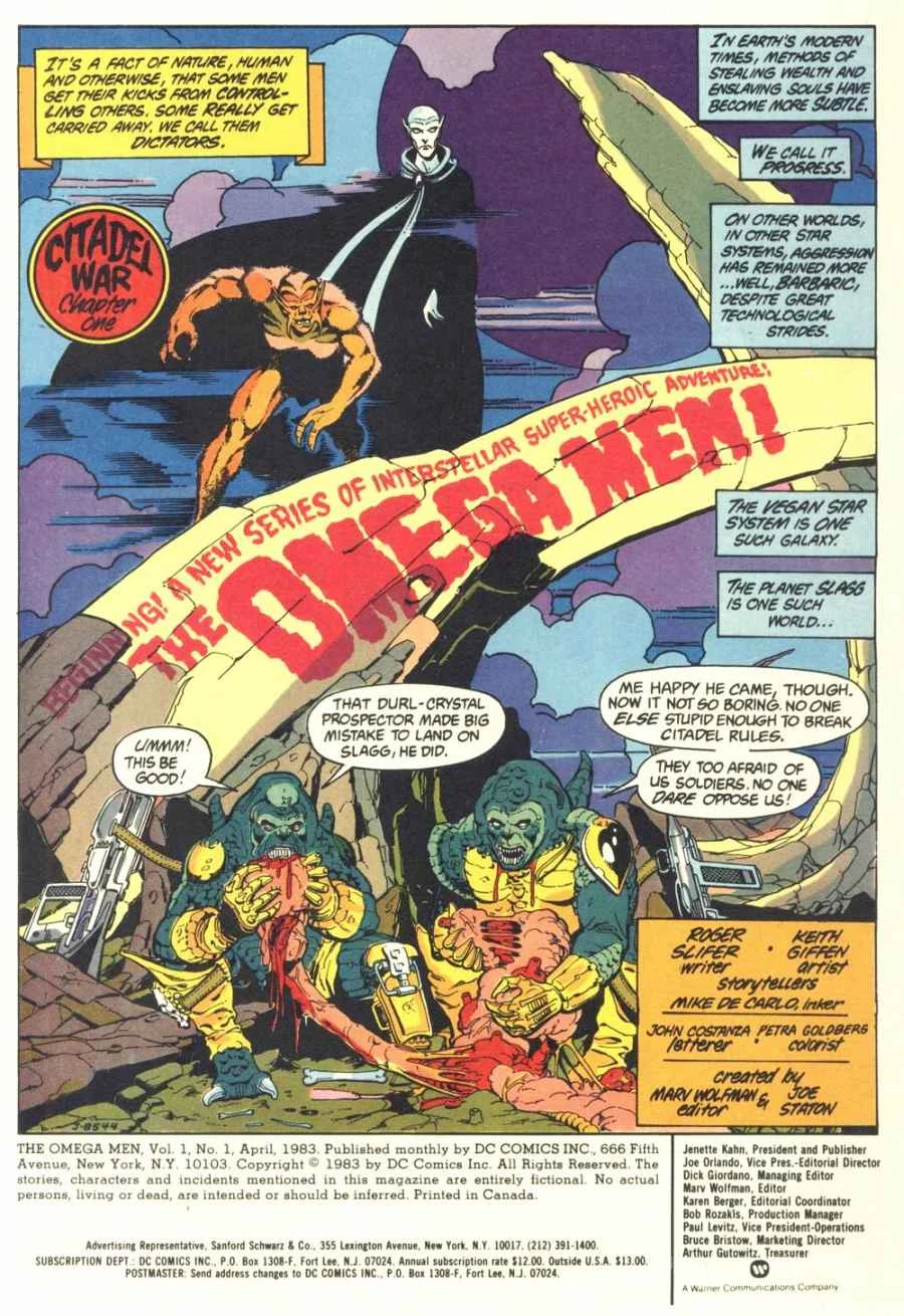Omega Men Vol 1 Gallery | Comic Book Art Wiki | Fandom