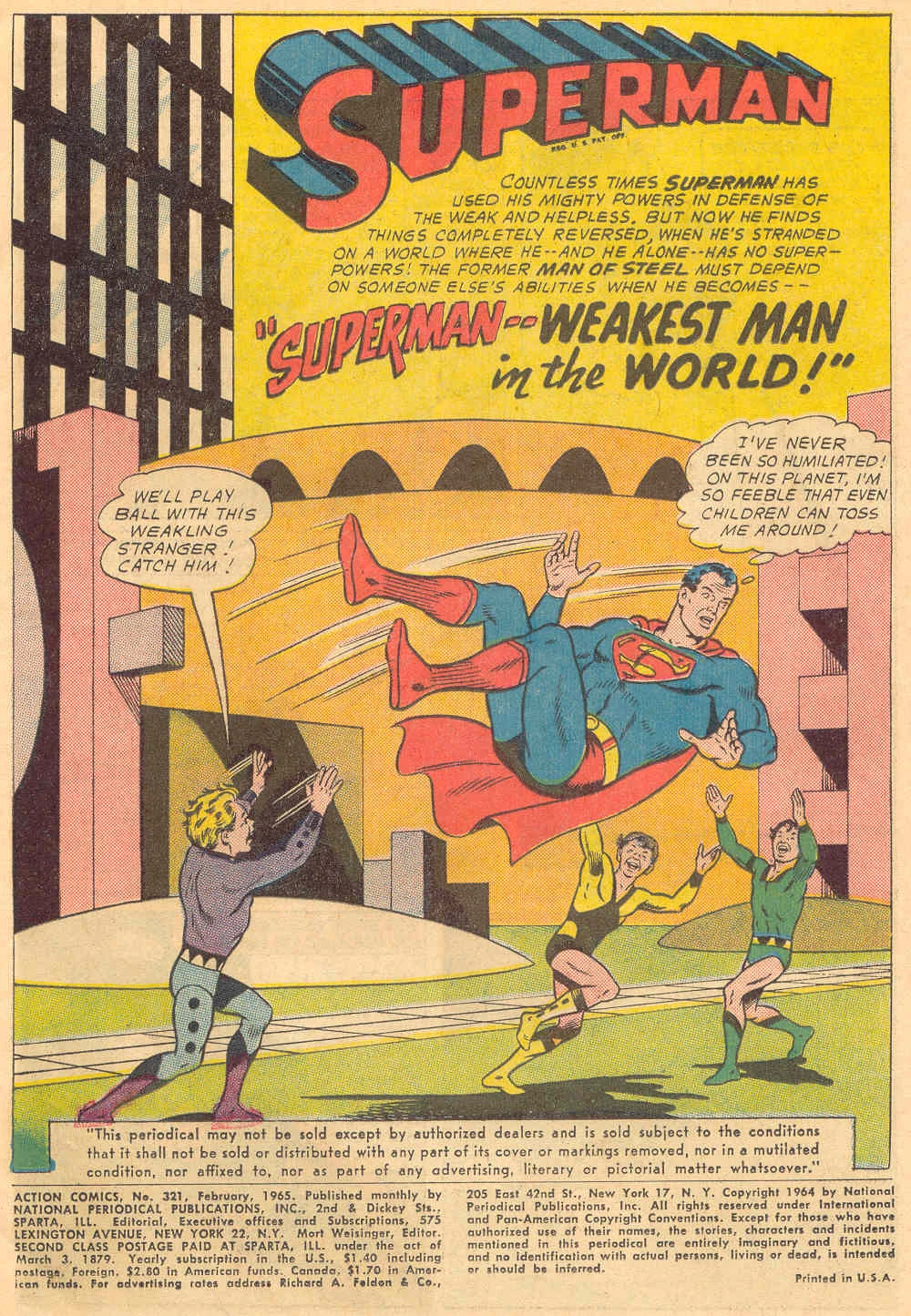 Action Comics Vol 1 321 Gallery | Comic Book Art Wiki | Fandom