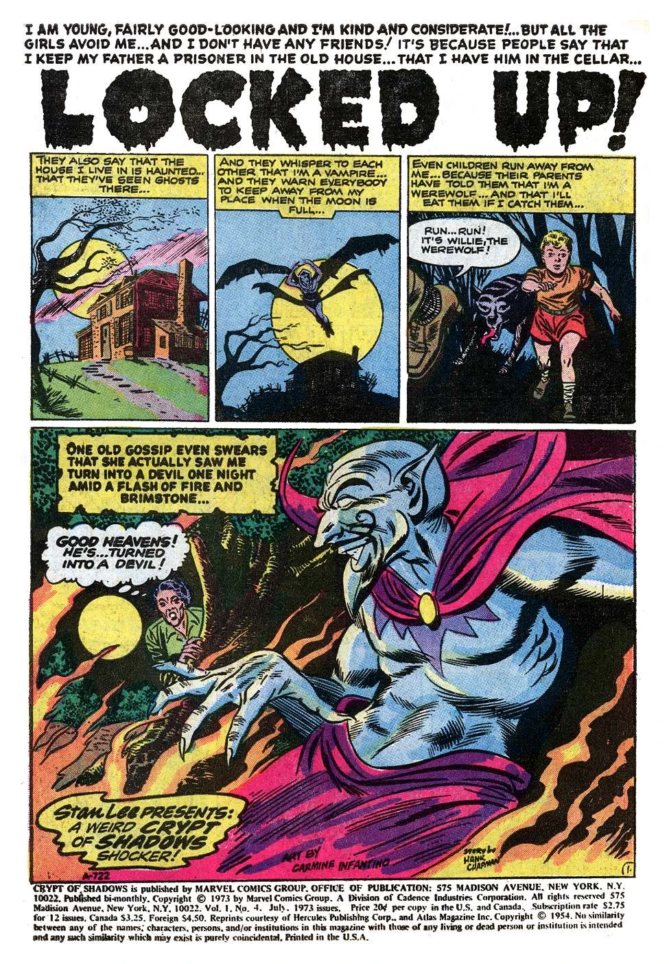 Crypt of Shadows Vol 1 4 Gallery | Comic Book Art Wiki | Fandom