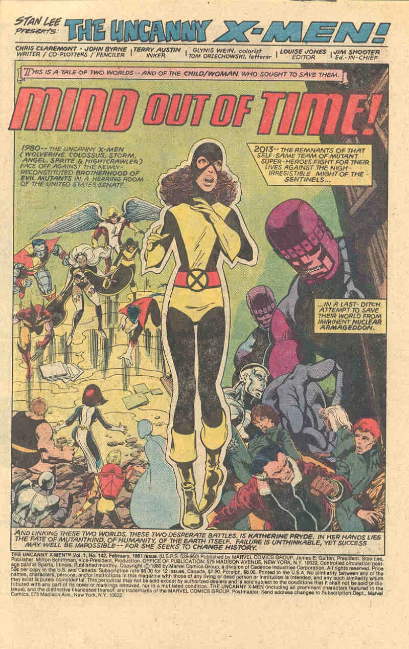 Uncanny X-Men Vol 1 142 Gallery | Comic Book Art Wiki | Fandom