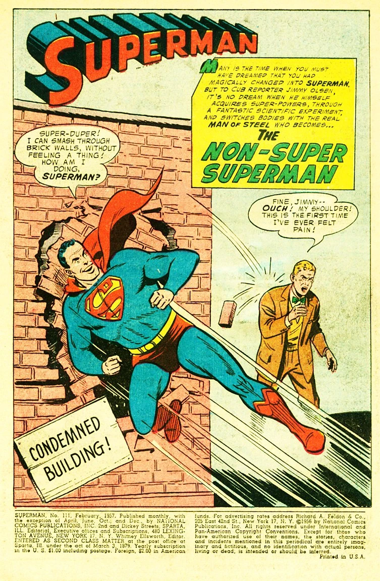 Superman Vol 1 111 Gallery | Comic Book Art Wiki | Fandom