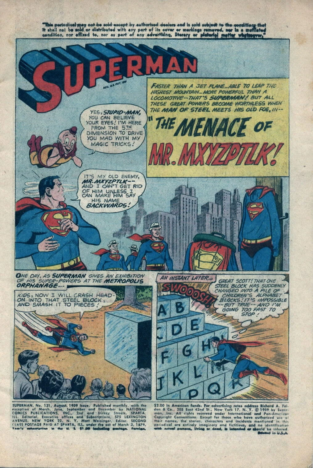 Superman Vol 1 131 Gallery | Comic Book Art Wiki | Fandom