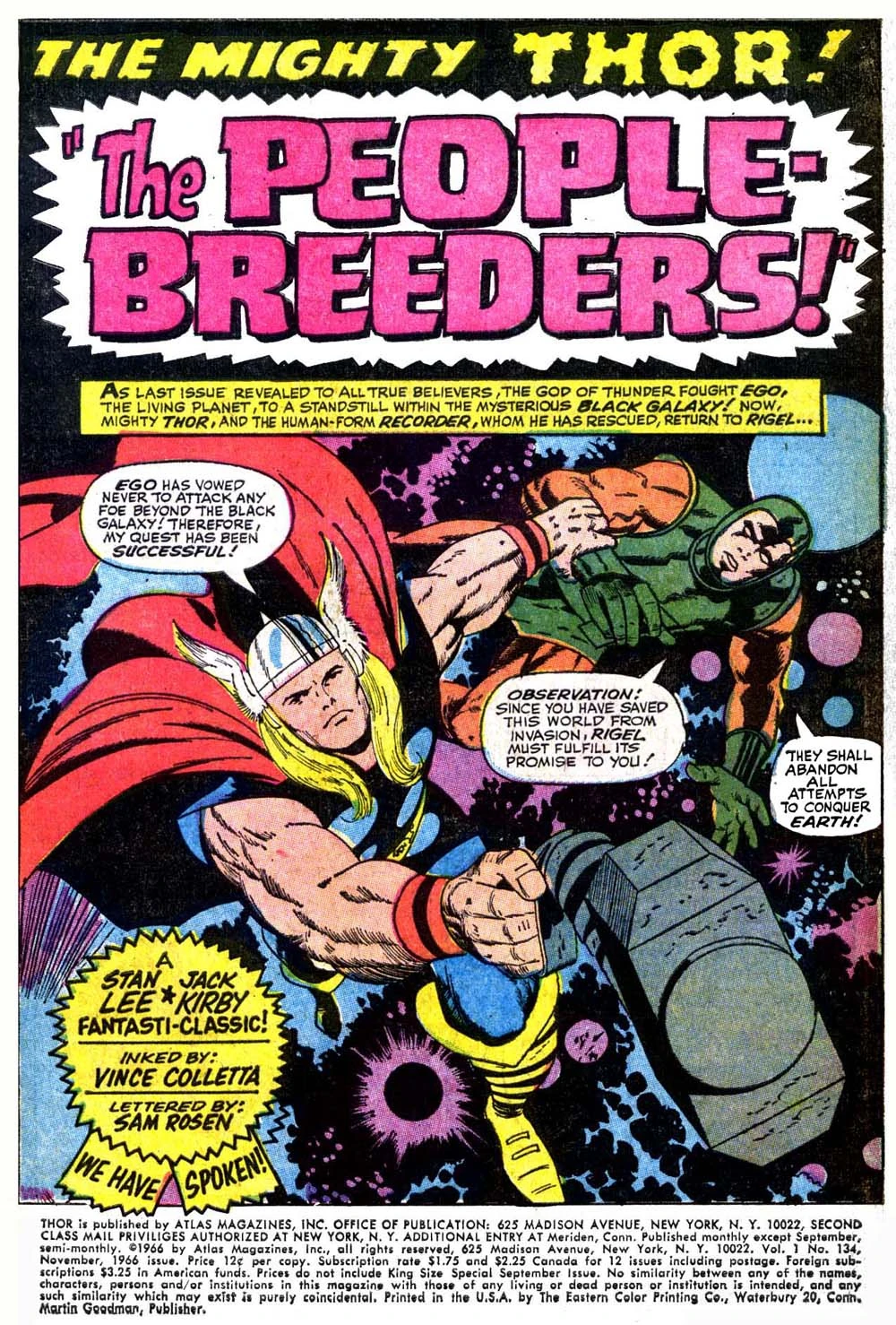 Thor Vol 1 134 Gallery | Comic Book Art Wiki | Fandom