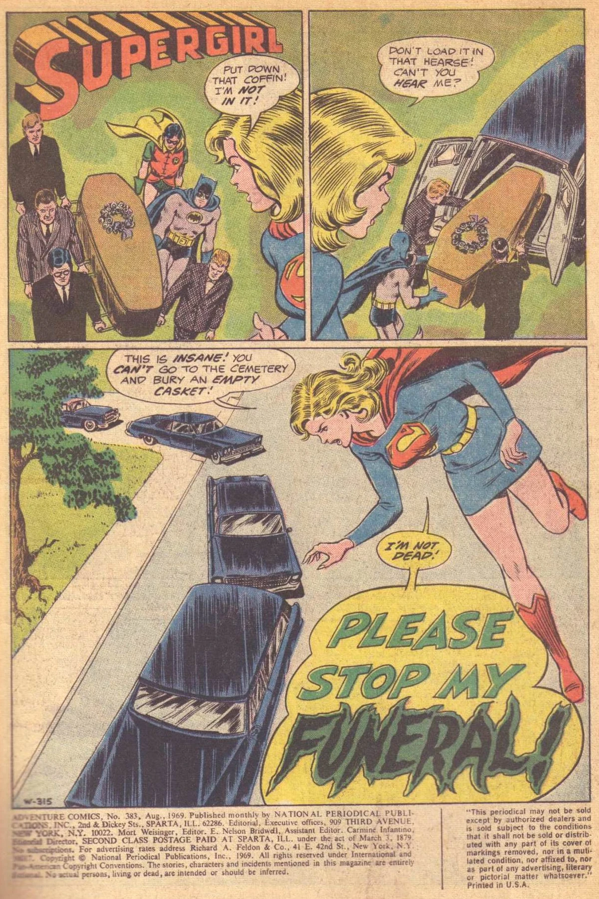 Adventure Comics Vol 1 383 Gallery | Comic Book Art Wiki | Fandom