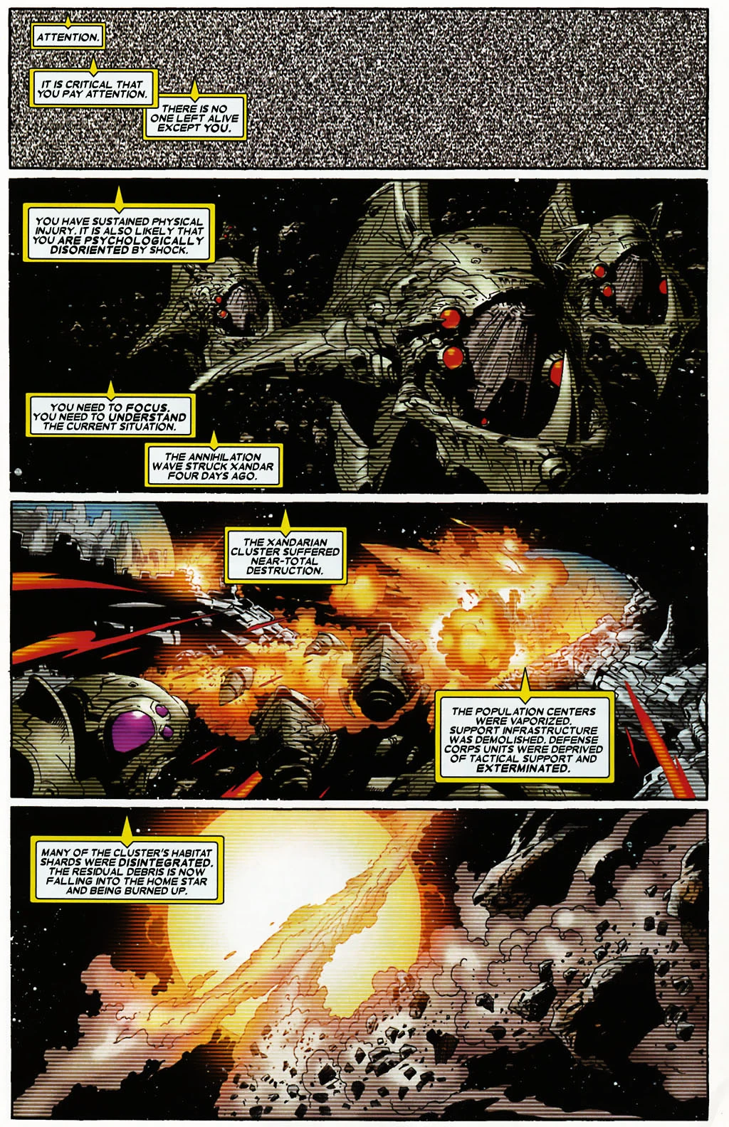 Annihilation Nova Vol 1 Gallery | Comic Book Art Wiki | Fandom