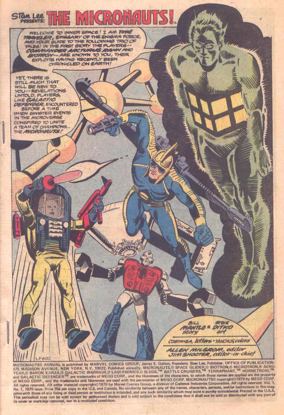 Micronauts Annual Vol 1 Gallery | Comic Book Art Wiki | Fandom