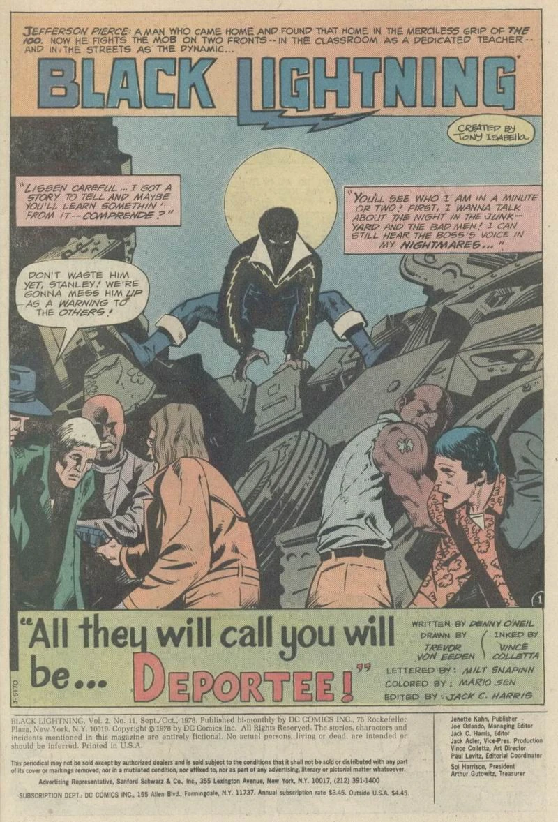 Black Lightning Vol 1 11 Gallery | Comic Book Art Wiki | Fandom