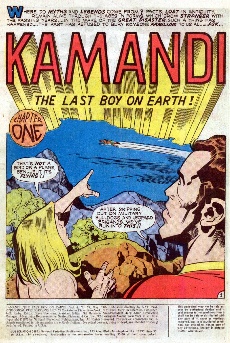 Kamandi Vol 1 29 Gallery | Comic Book Art Wiki | Fandom