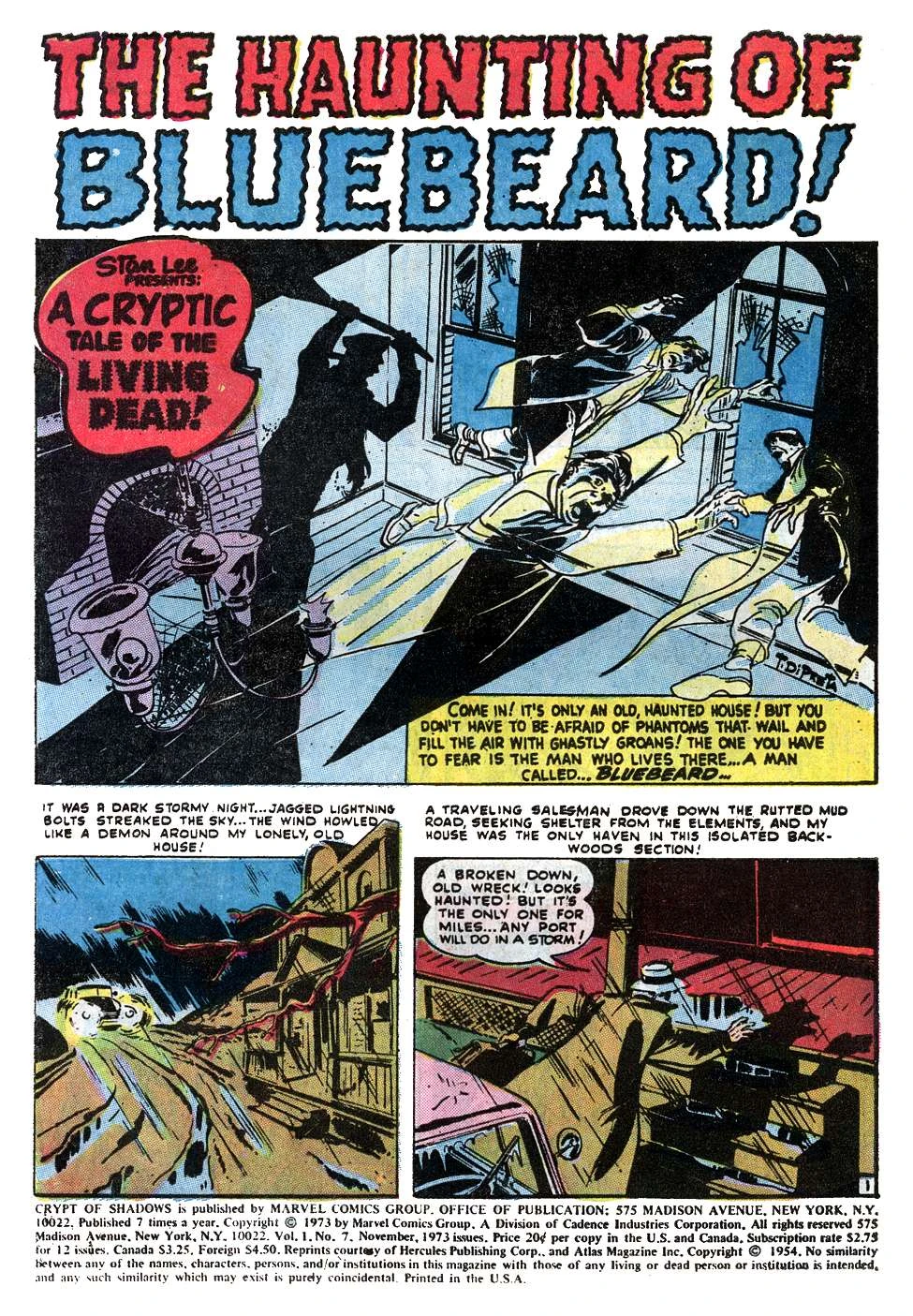 Crypt of Shadows Vol 1 7 Gallery | Comic Book Art Wiki | Fandom
