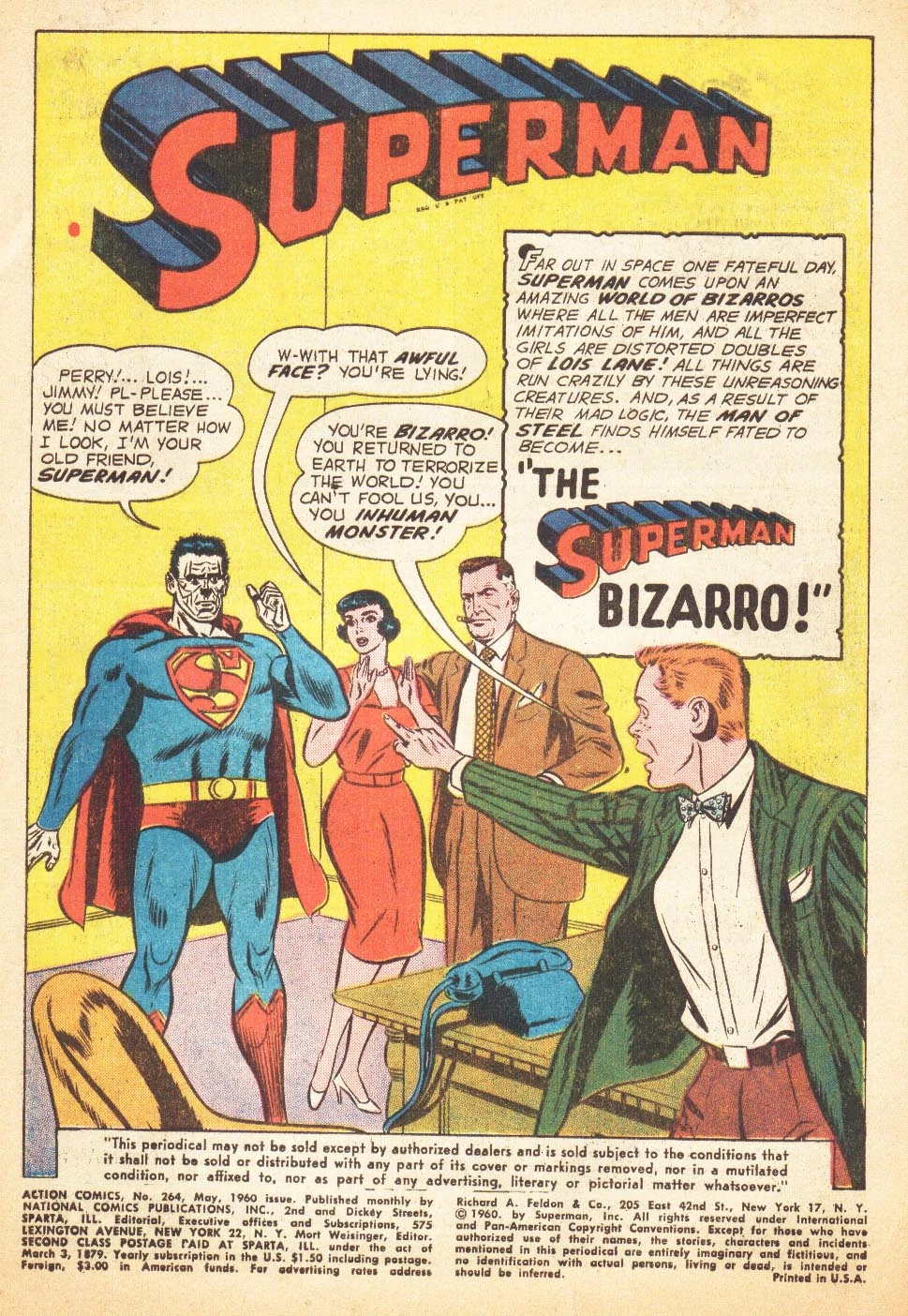 Action Comics Vol 1 264 Gallery | Comic Book Art Wiki | Fandom