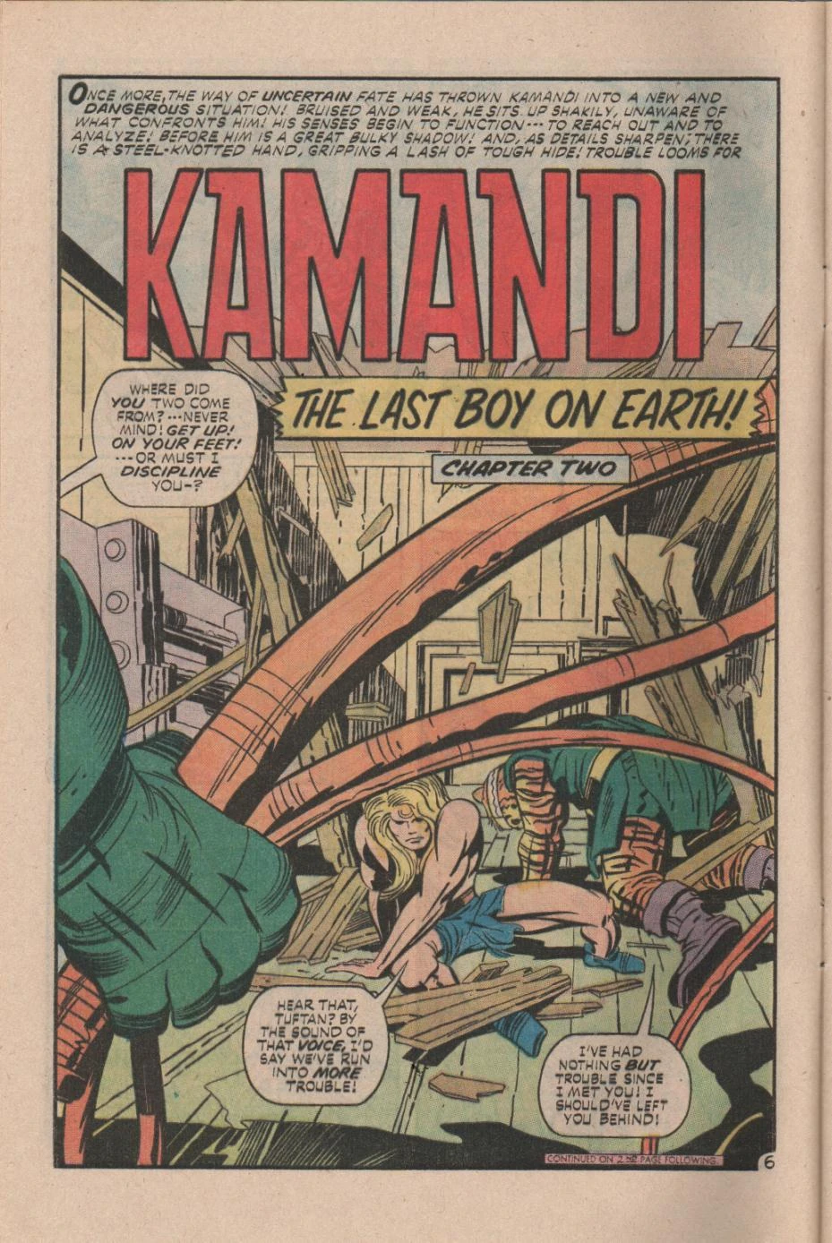Kamandi Vol 1 5 Gallery | Comic Book Art Wiki | Fandom