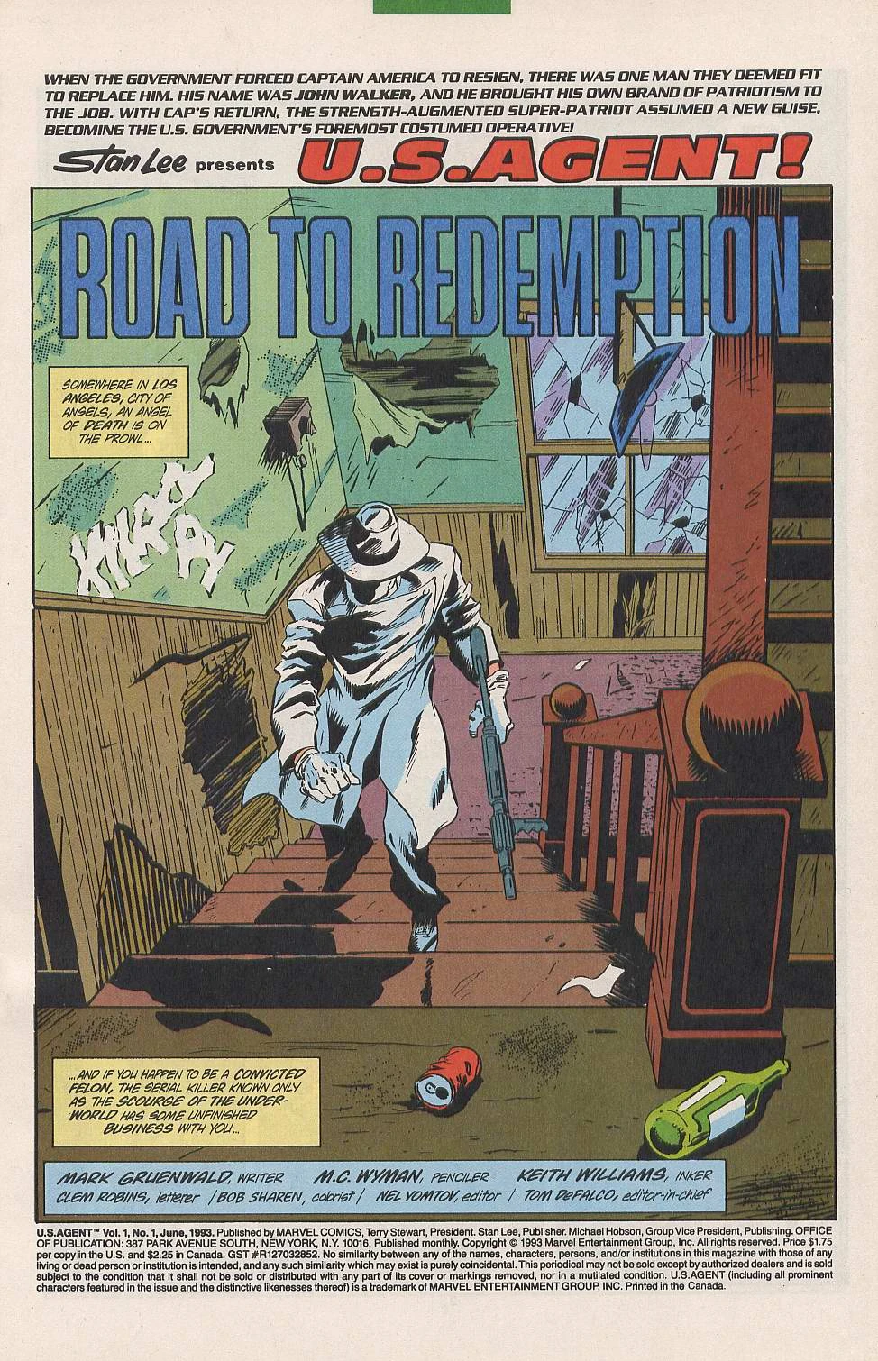 US Agent Vol 1 Gallery | Comic Book Art Wiki | Fandom