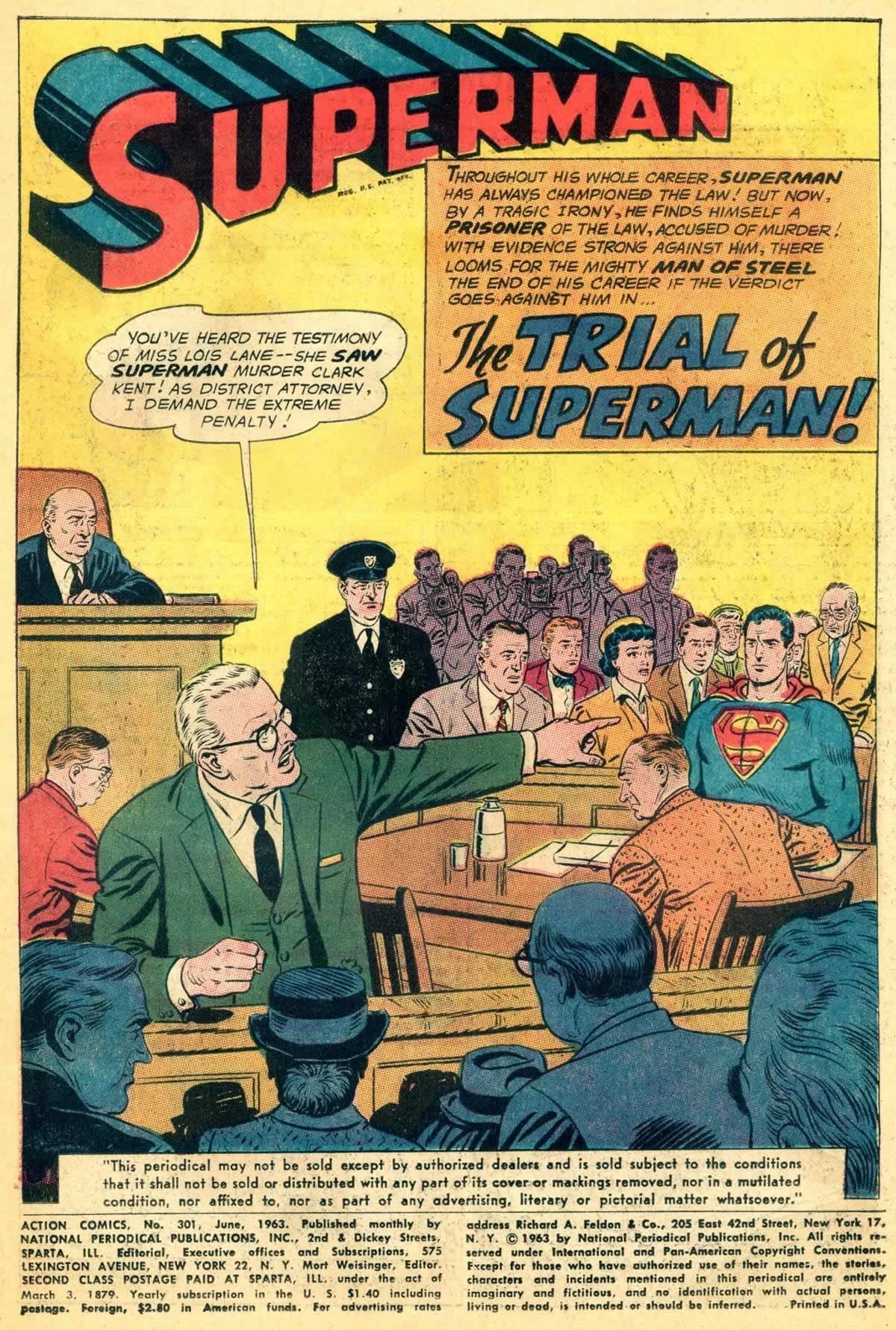 Action Comics Vol 1 301 Gallery | Comic Book Art Wiki | Fandom