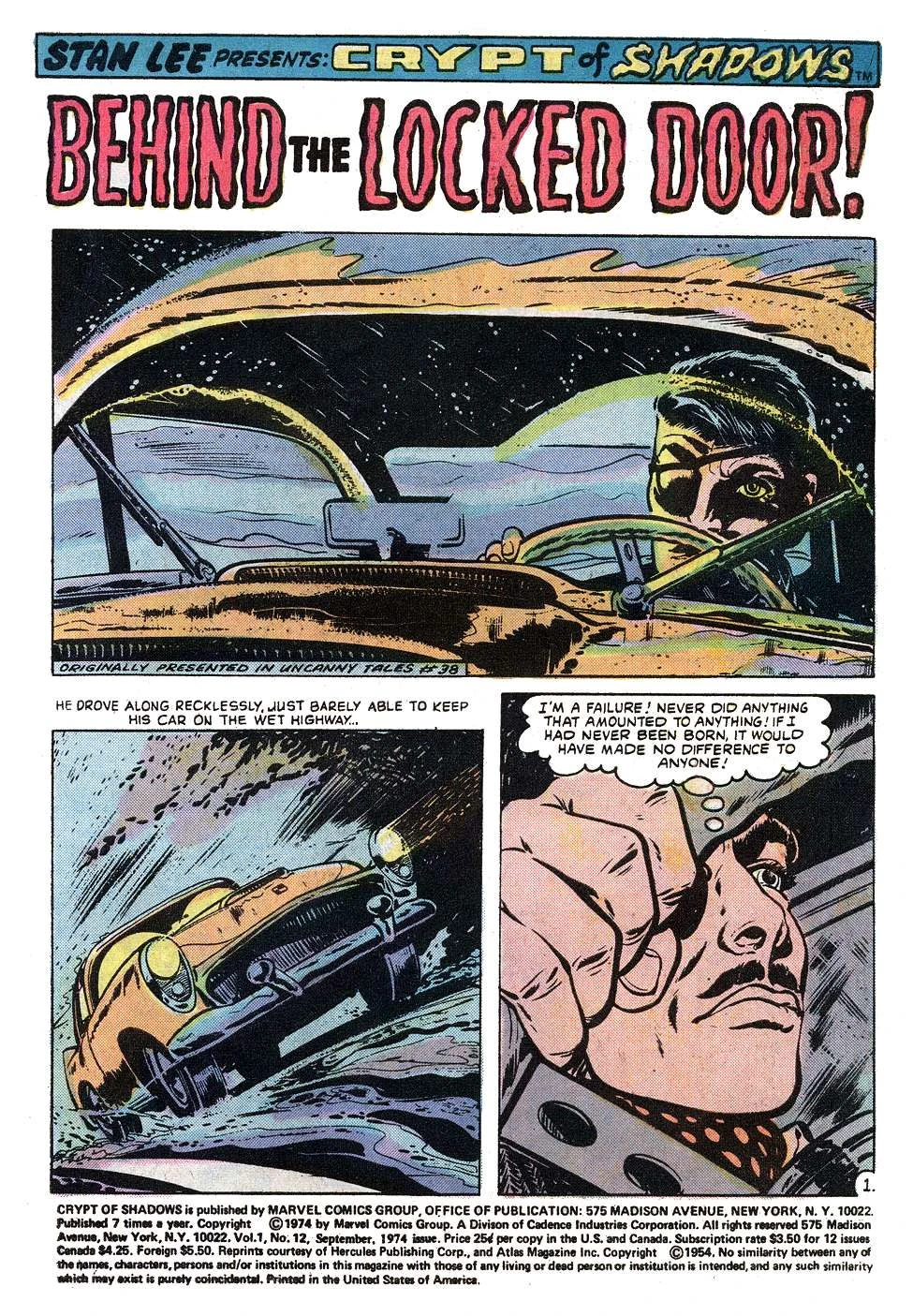 Crypt of Shadows Vol 1 12 Gallery | Comic Book Art Wiki | Fandom
