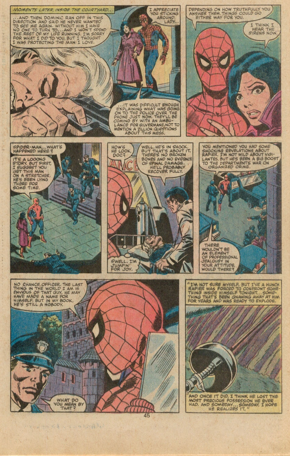 Spectacular Spider-Man Vol 1 52 Gallery | Comic Book Art Wiki | Fandom