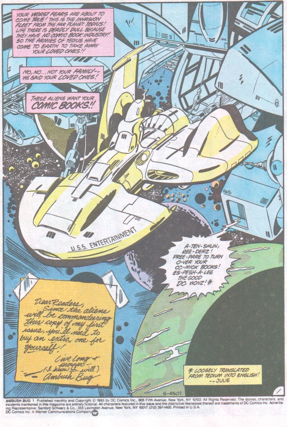 Ambush Bug Vol 1 Gallery | Comic Book Art Wiki | Fandom