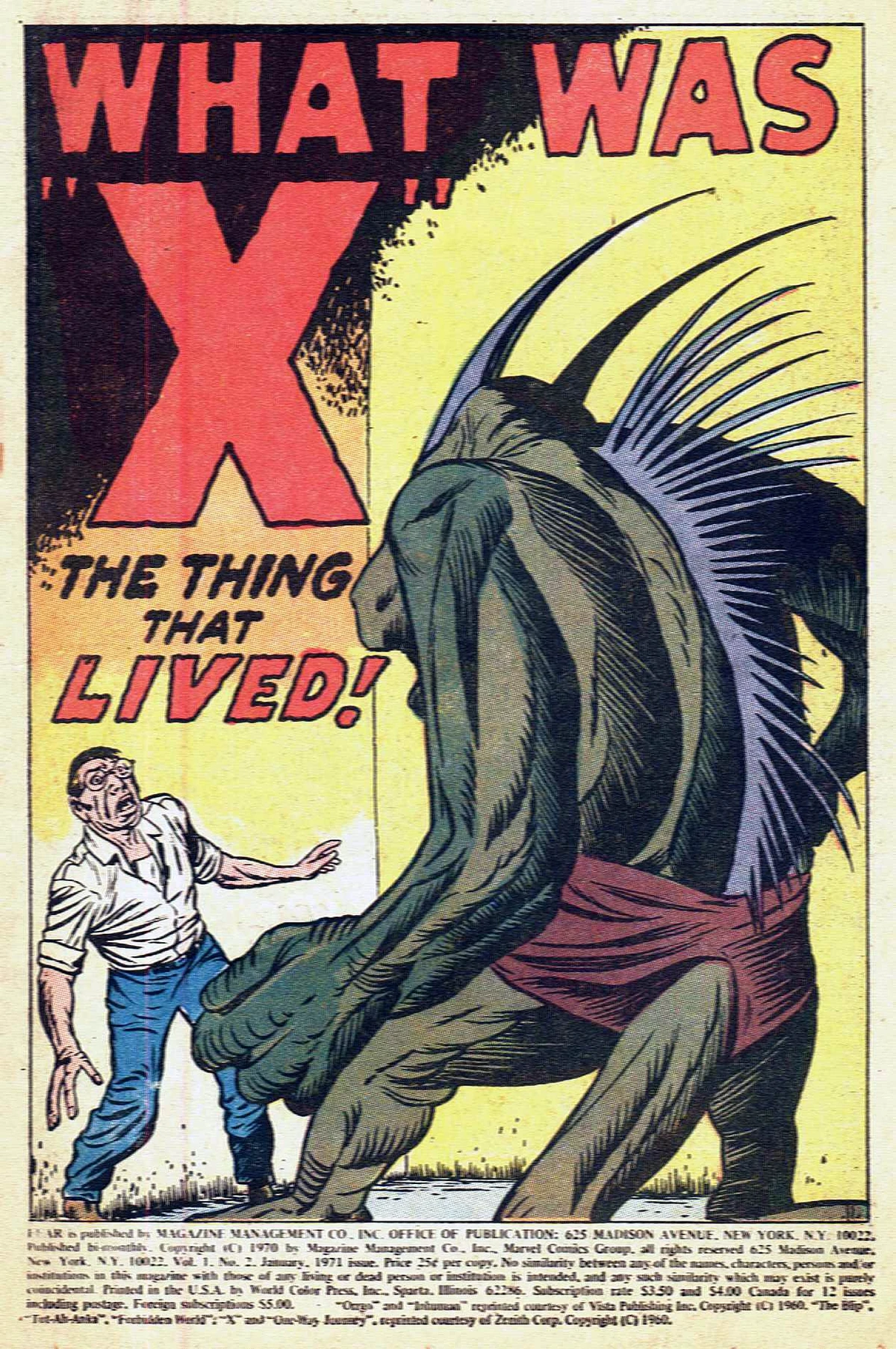 Fear Vol 1 2 Gallery | Comic Book Art Wiki | Fandom