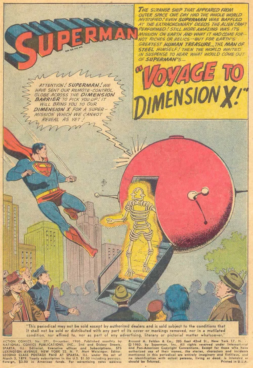 Action Comics Vol 1 271 Gallery | Comic Book Art Wiki | Fandom