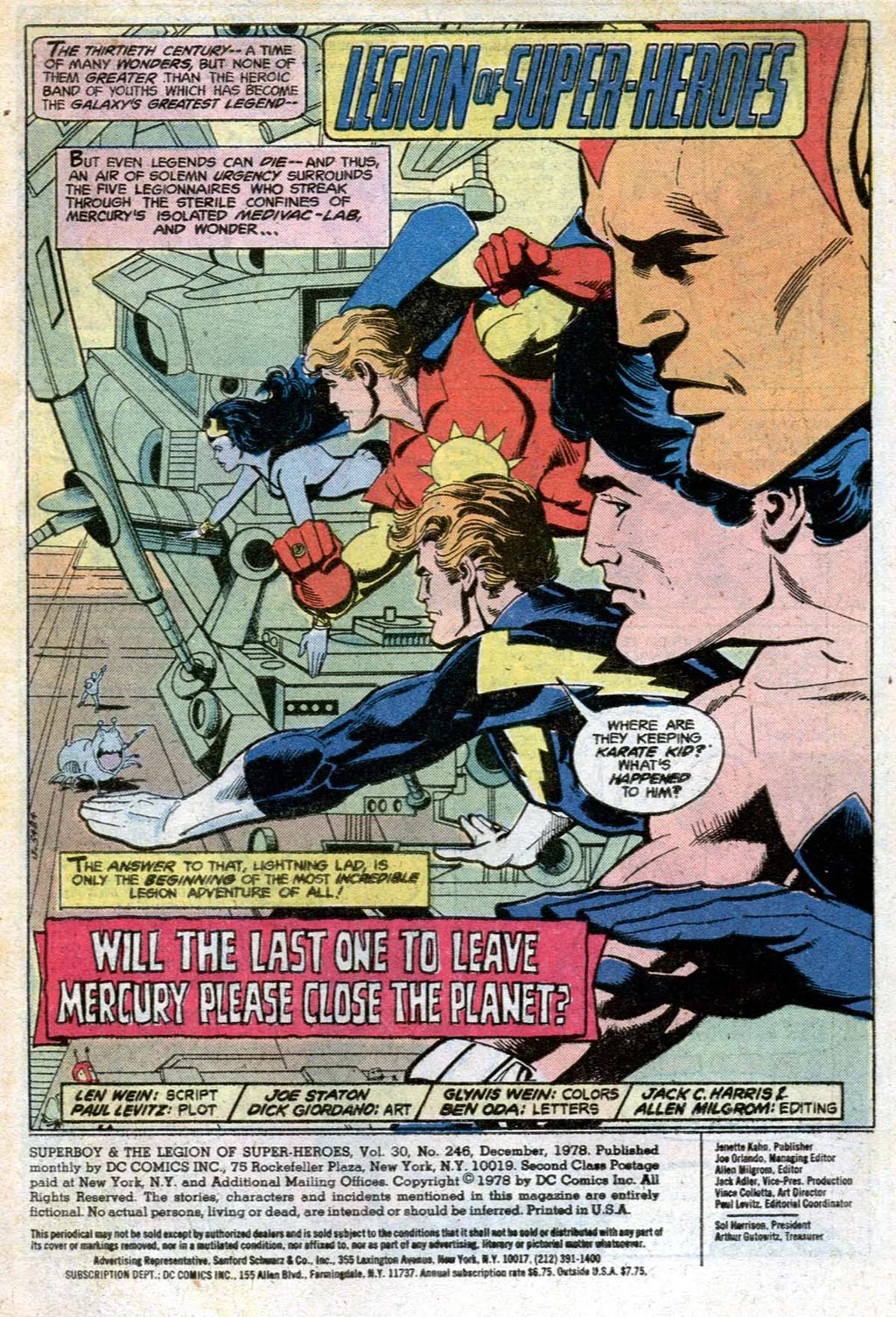 Superboy Vol 1 246 Gallery | Comic Book Art Wiki | Fandom