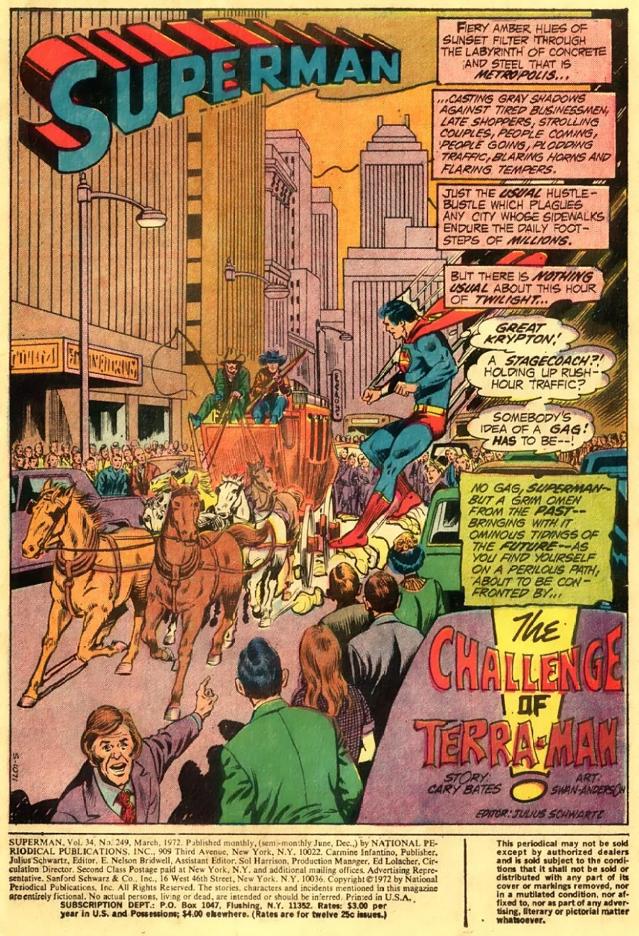 Superman Vol 1 249 Gallery | Comic Book Art Wiki | Fandom