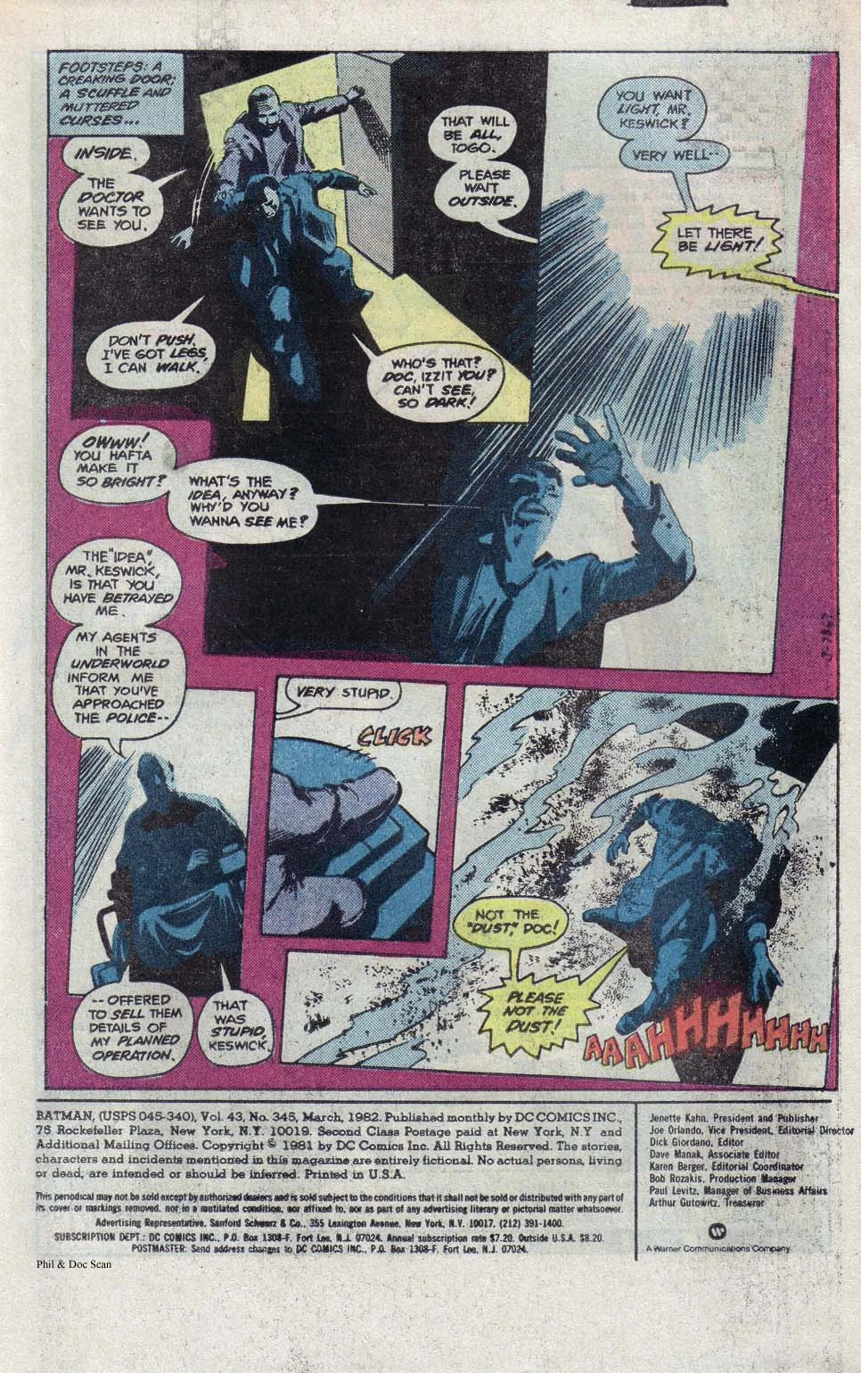 Batman Vol 1 345 Gallery | Comic Book Art Wiki | Fandom