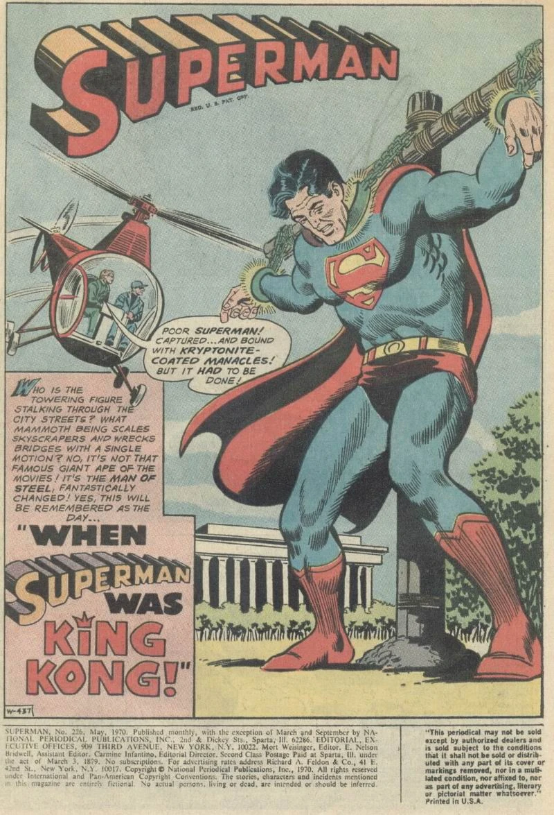 Superman Vol 1 226 Gallery | Comic Book Art Wiki | Fandom