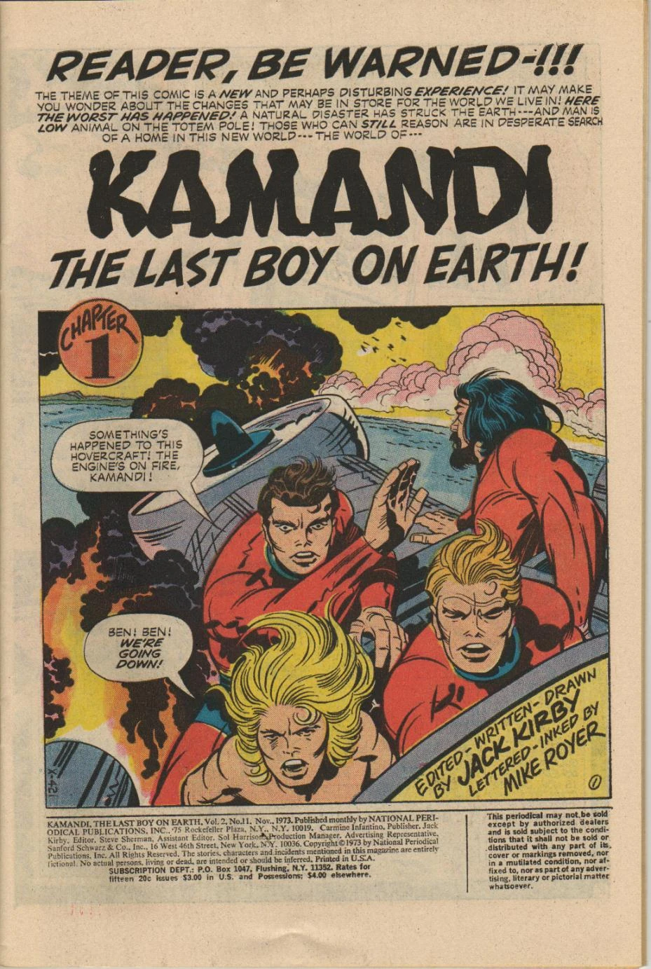Kamandi Vol 1 11 Gallery | Comic Book Art Wiki | Fandom