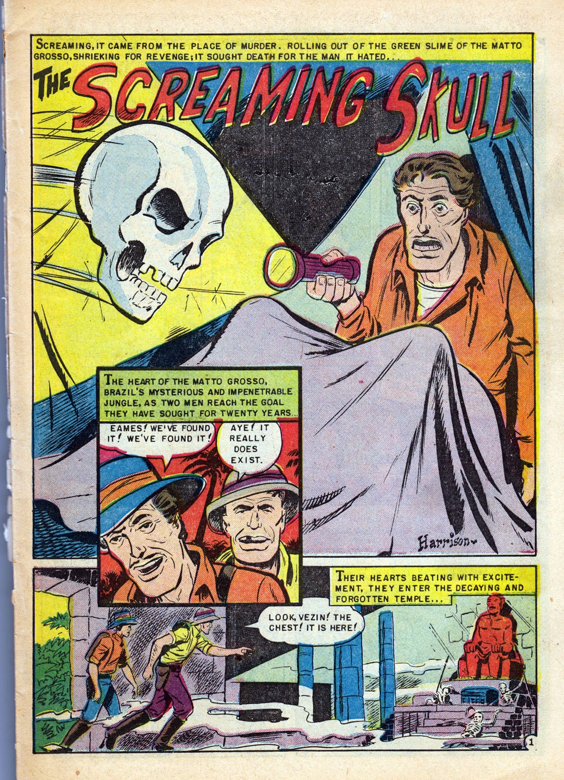Chilling Tales Vol 1 13 Gallery | Comic Book Art Wiki | Fandom