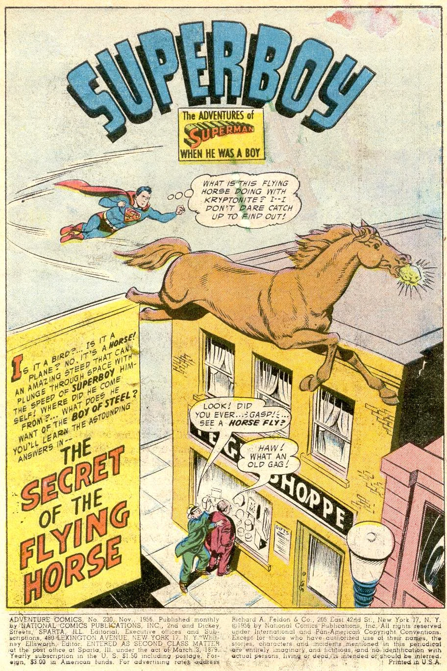 Adventure Comics Vol 1 230 Gallery | Comic Book Art Wiki | Fandom