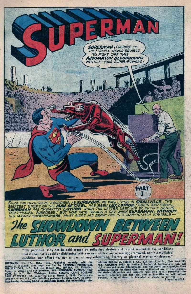 Superman Vol 1 164 Gallery | Comic Book Art Wiki | Fandom