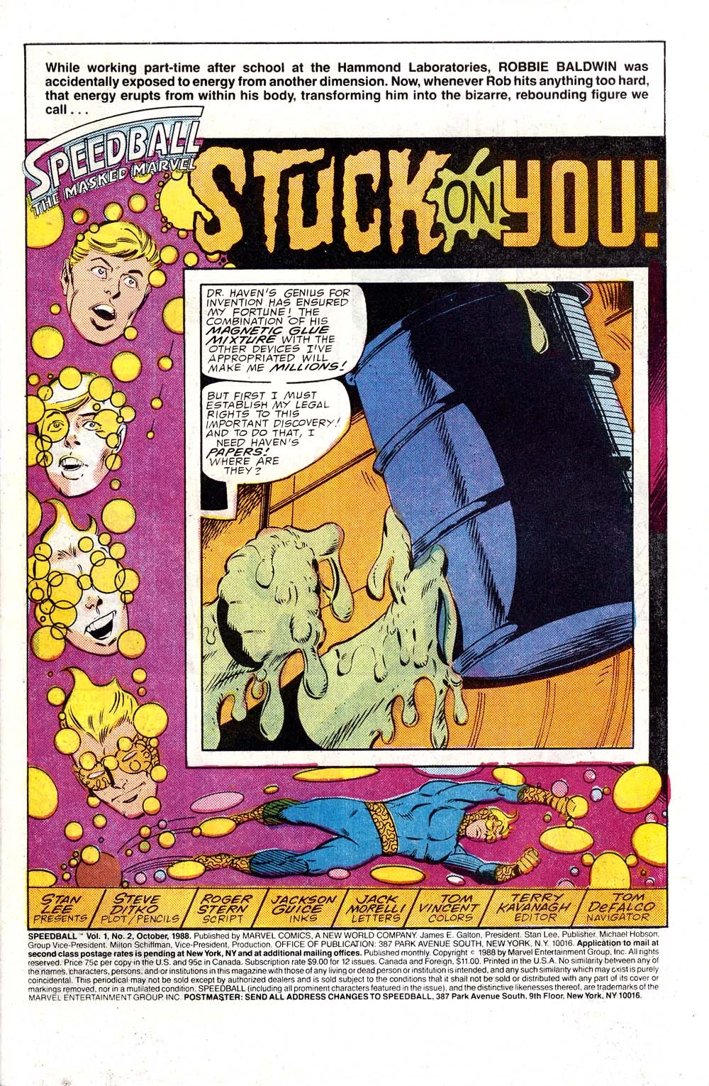 Speedball Vol 1 2 Gallery | Comic Book Art Wiki | Fandom