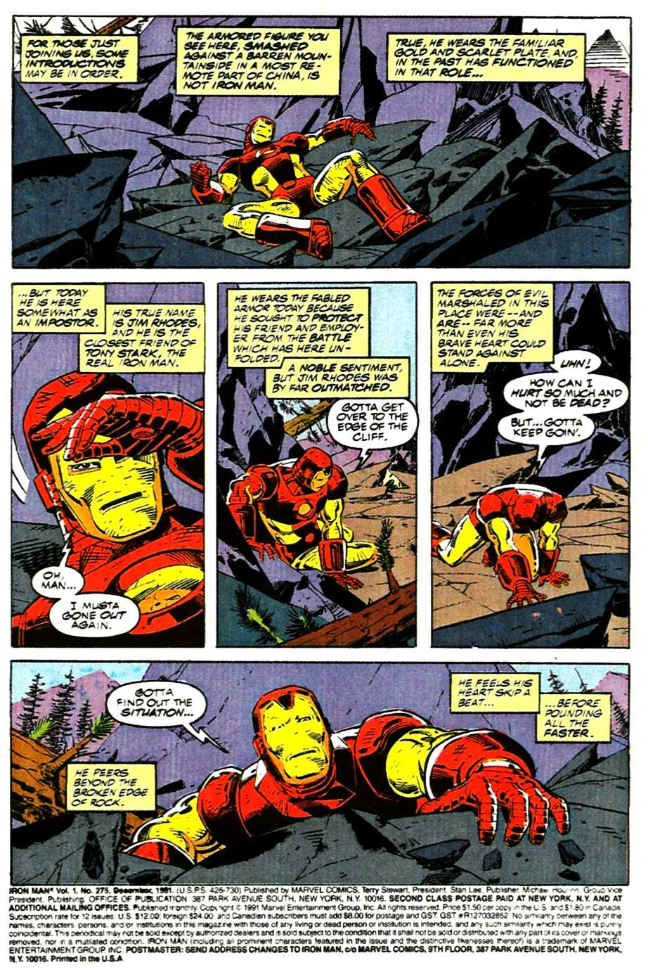 Iron Man Vol 1 275 Gallery | Comic Book Art Wiki | Fandom