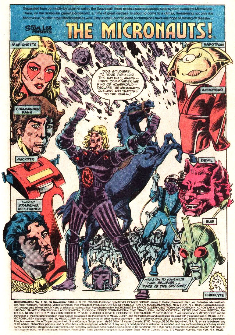 Micronauts Vol 1 35 Gallery | Comic Book Art Wiki | Fandom