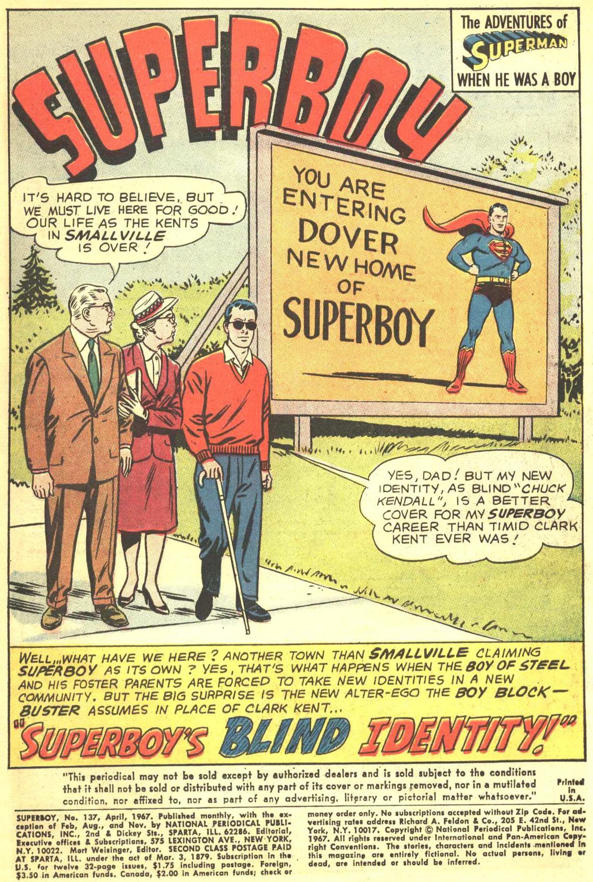 Superboy Vol 1 137 Gallery | Comic Book Art Wiki | Fandom