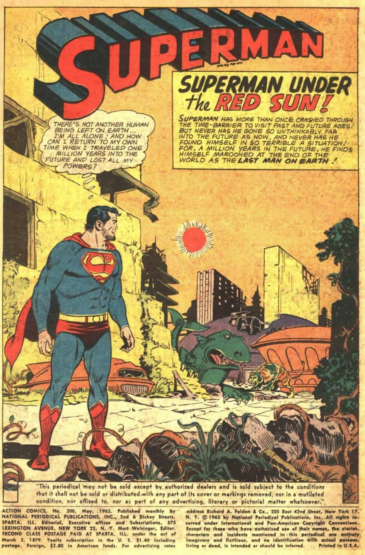 Action Comics Vol 1 300 Gallery Comic Book Art Wiki Fandom
