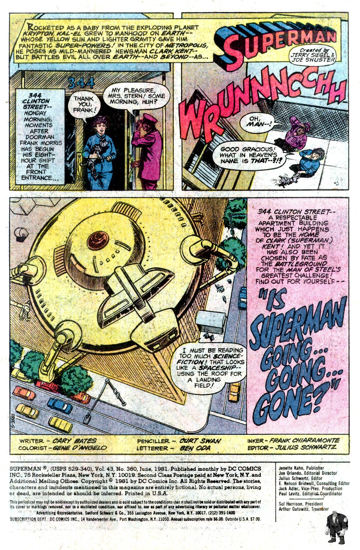 Superman Vol 1 360 Gallery | Comic Book Art Wiki | Fandom