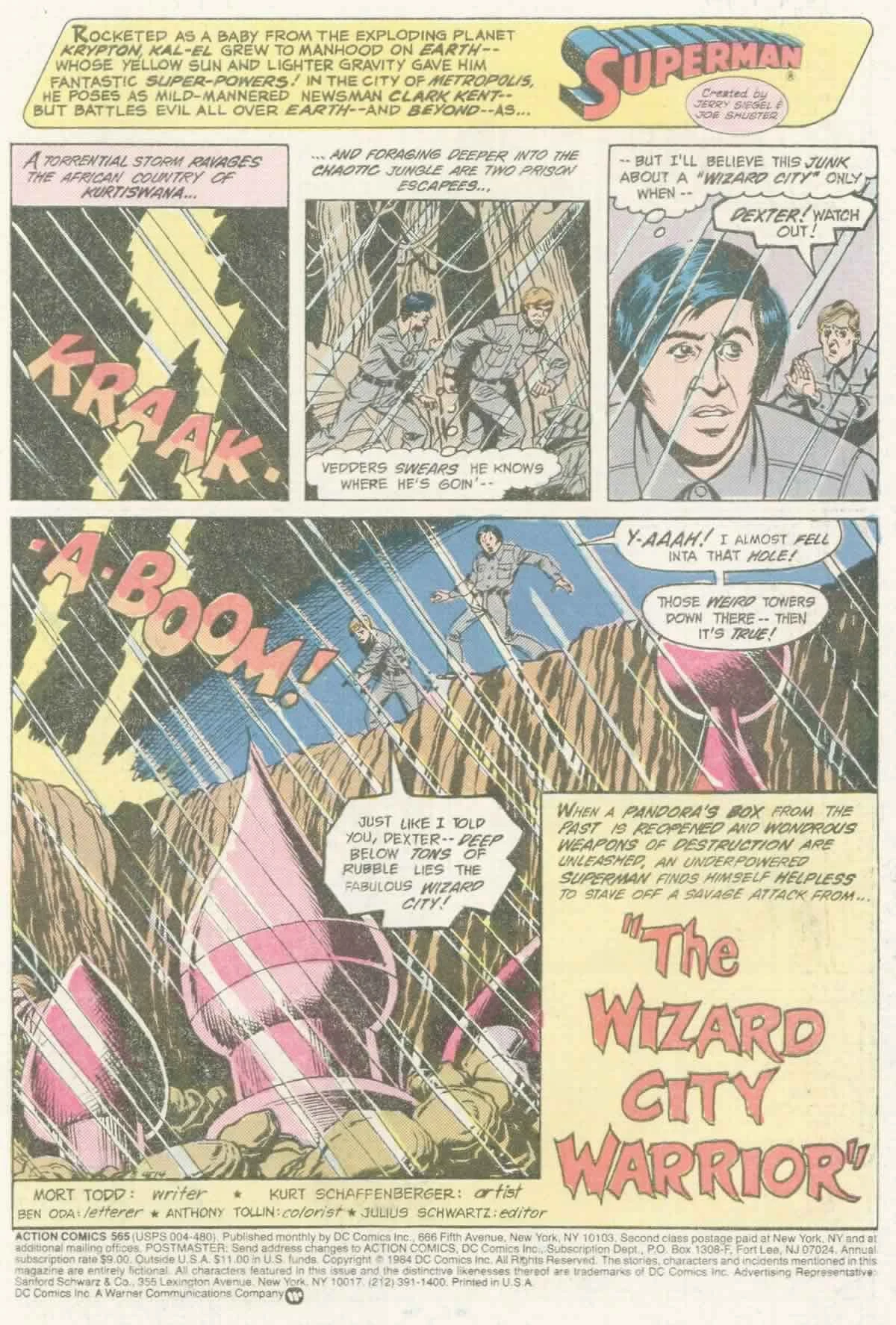 Action Comics Vol 1 565 Gallery | Comic Book Art Wiki | Fandom