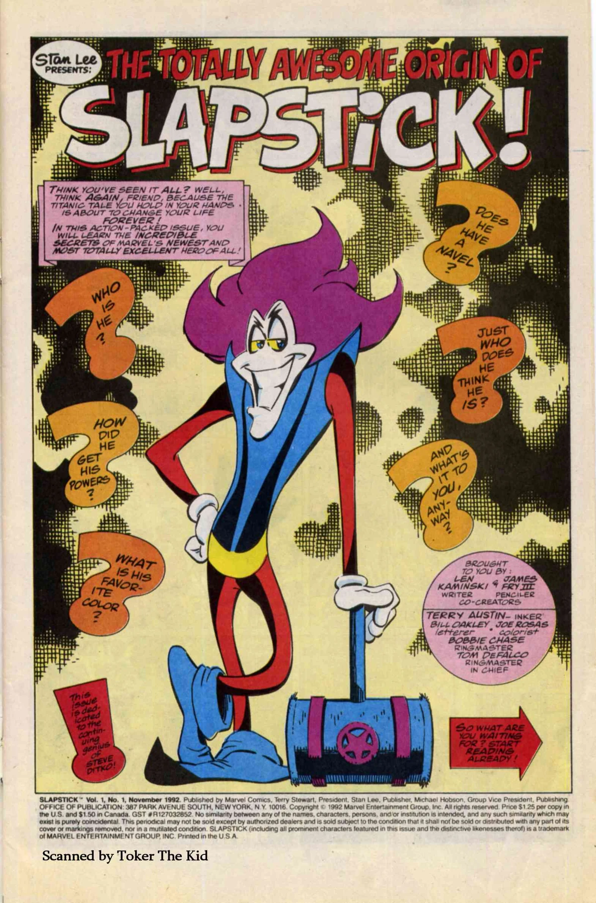 Slapstick Vol 1 Gallery | Comic Book Art Wiki | Fandom